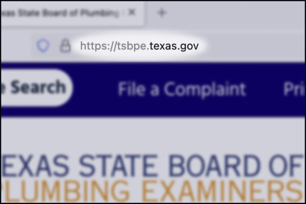 Texas State Board of Plumbing Examiners – Licensing and regulation of ...
